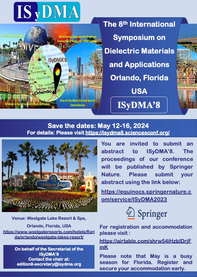 International Symposium on Dielectric Materials and Applications